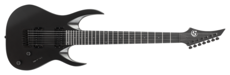 AB4.7C – 7 String S by Solar – Carbon Black Matte